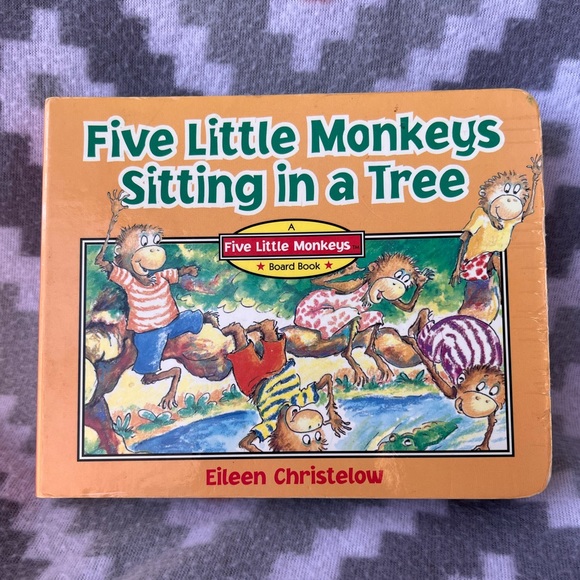 Other | Five Little Monkeys Sitting In A Tree Eileen Christelow ...